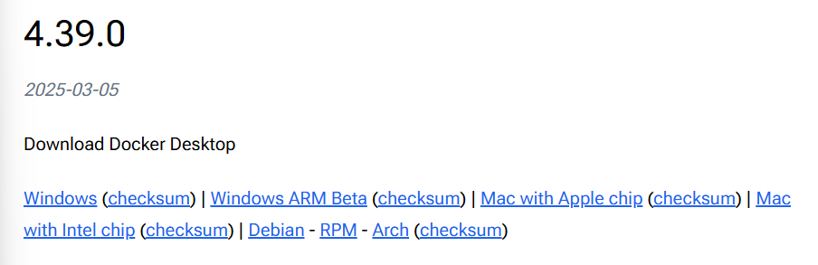 【Docker】Building a Docker Desktop Environment on Windows